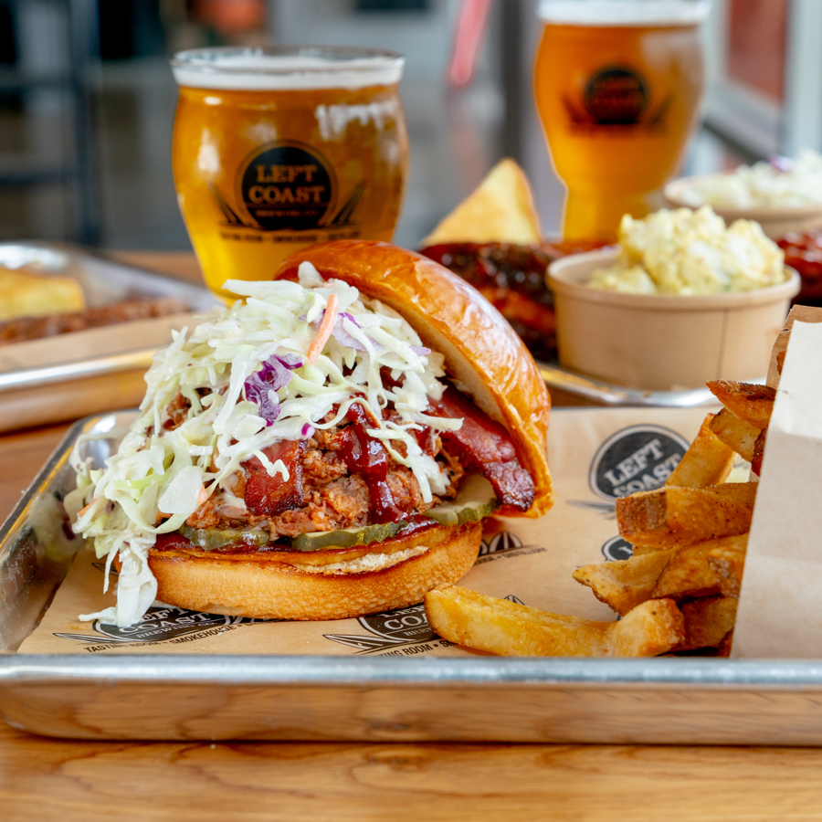 Left Coast Brewing Opens in Irvine with Booze and BBQ! - Backstage Socal